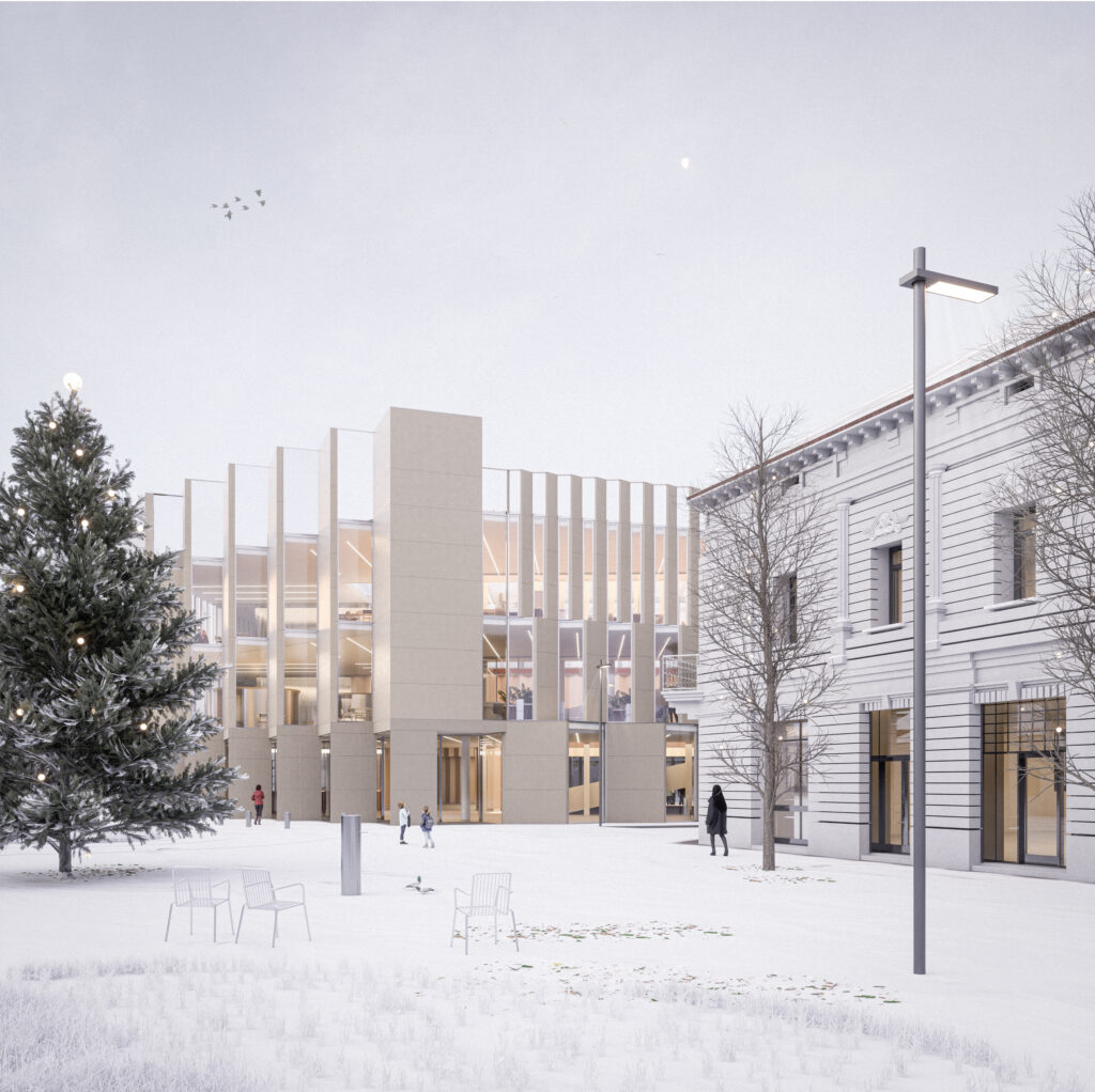 INOVATION CENTER AND UNDERGROUND PARKING